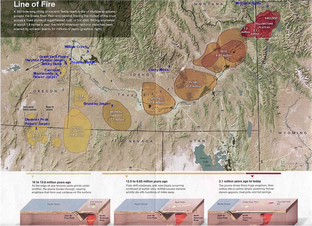 Calder Map - RareRockAndGems.com